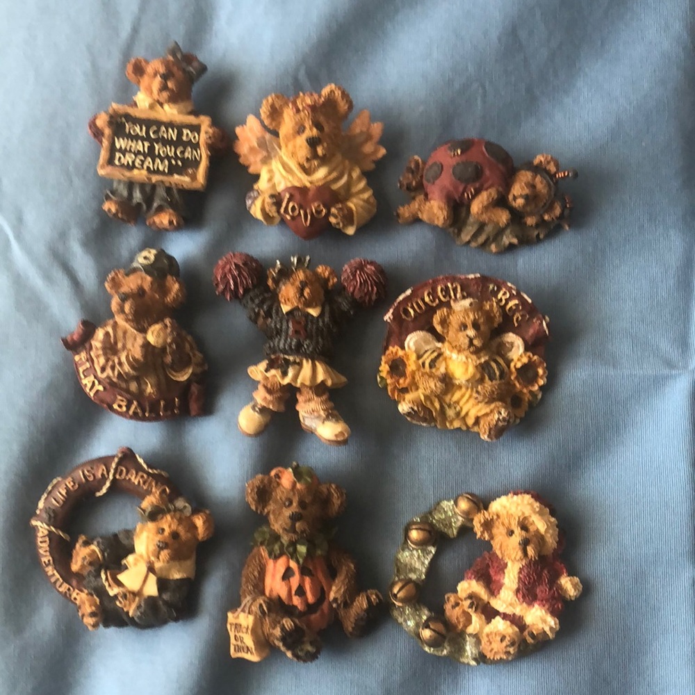 Boyds Bear Pins - Nine Pins! - Gem